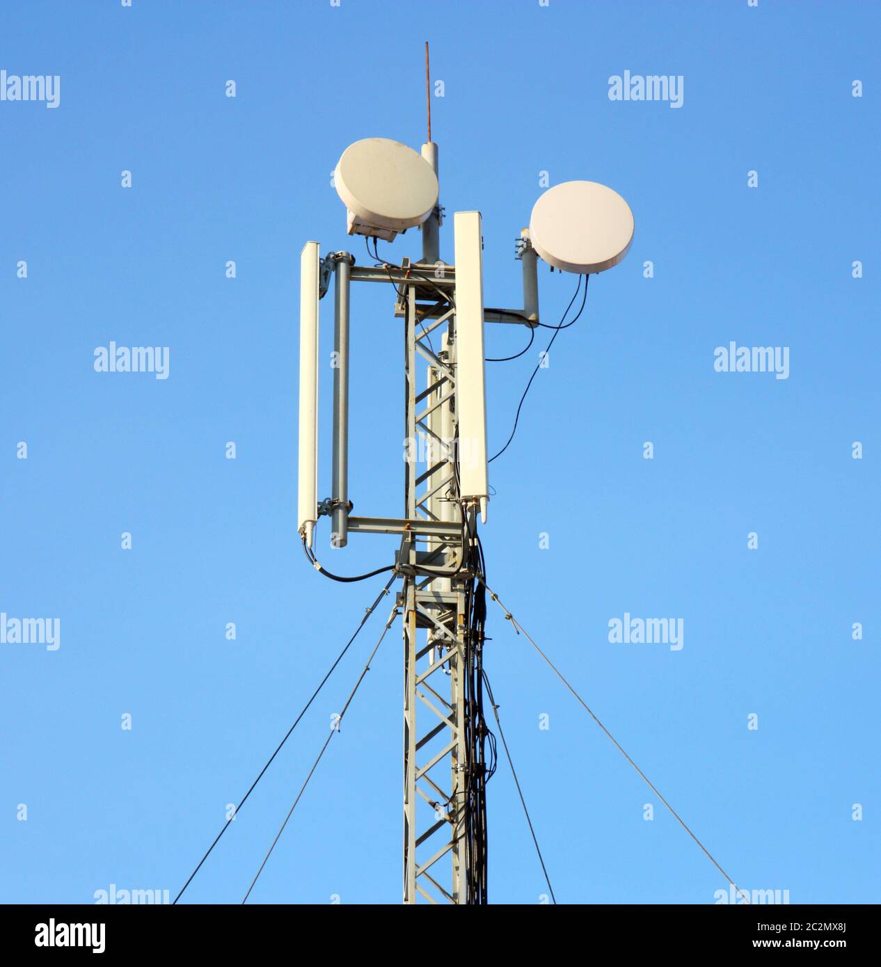 Aerial mobile communication Stock Photo - Alamy