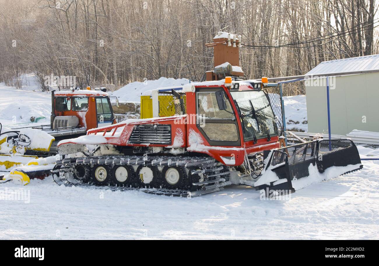 Rotary snowplow hi-res stock photography and images - Alamy