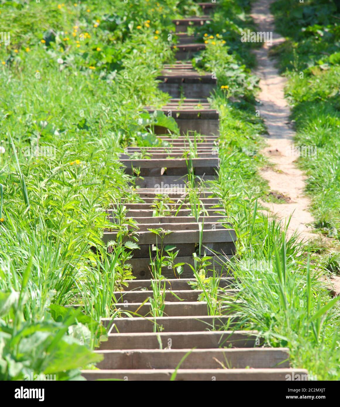 Wooden slope hi-res stock photography and images - Alamy