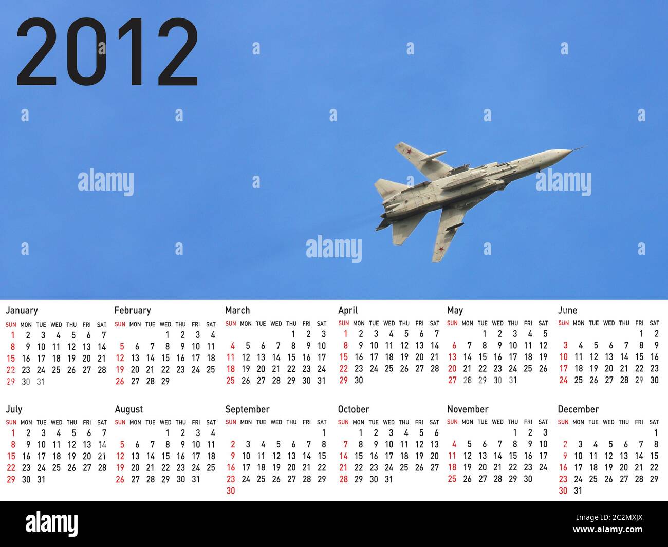 Airplane in the sky with jet trail Stock Photo - Alamy