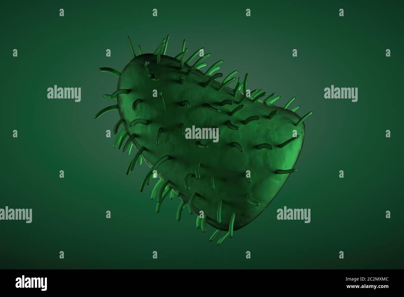 3d illustration, close up of microscope Rabies Virus Stock Photo - Alamy