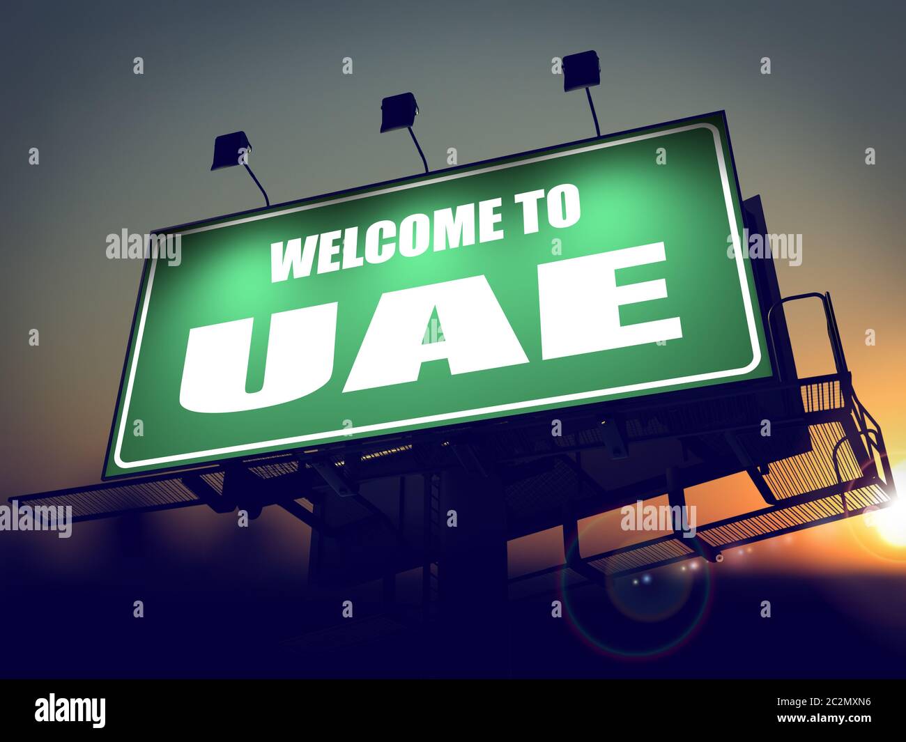 Welcome to dubai sign hi-res stock photography and images - Alamy