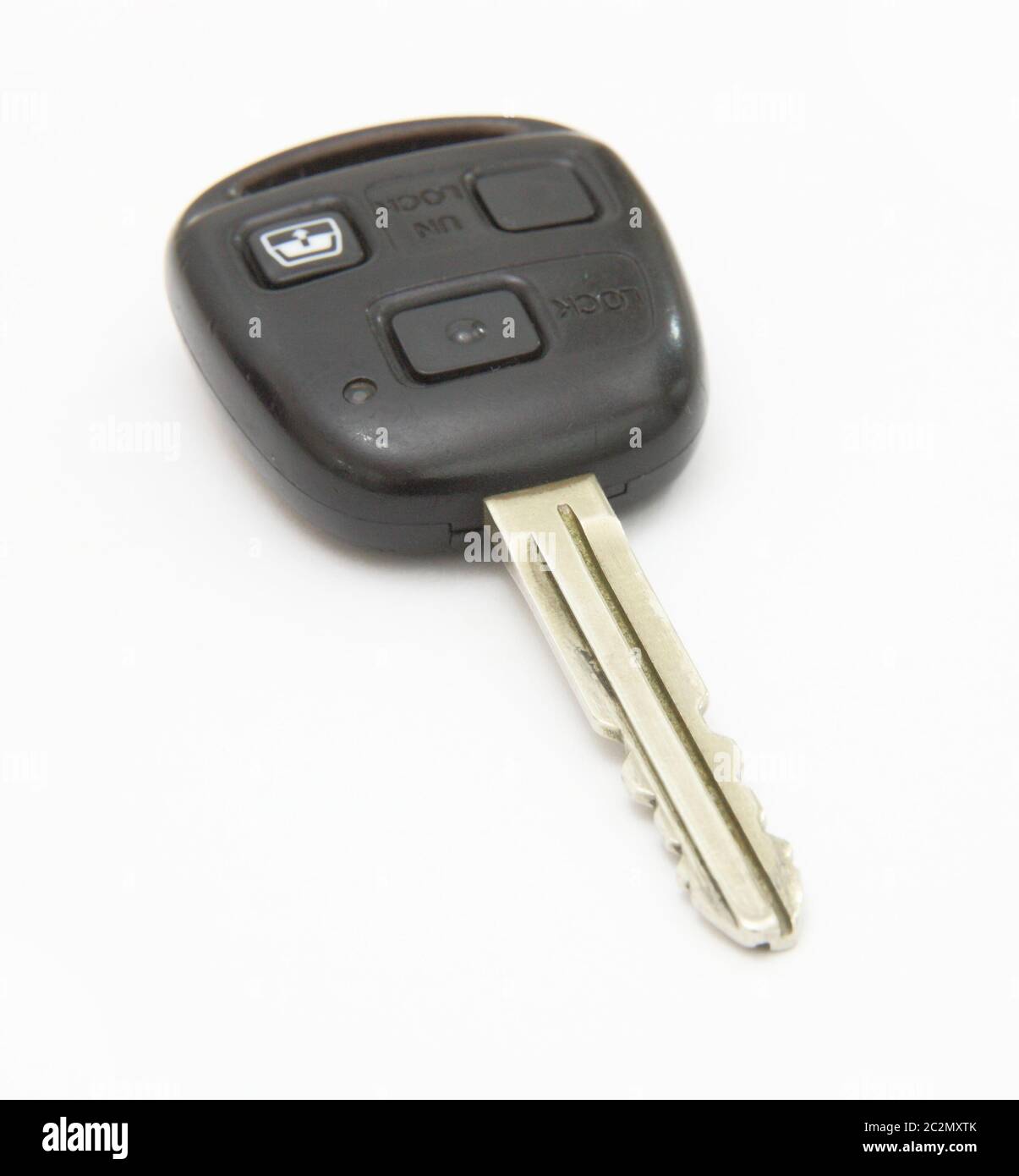 Car key, object isolated on white background Stock Photo - Alamy