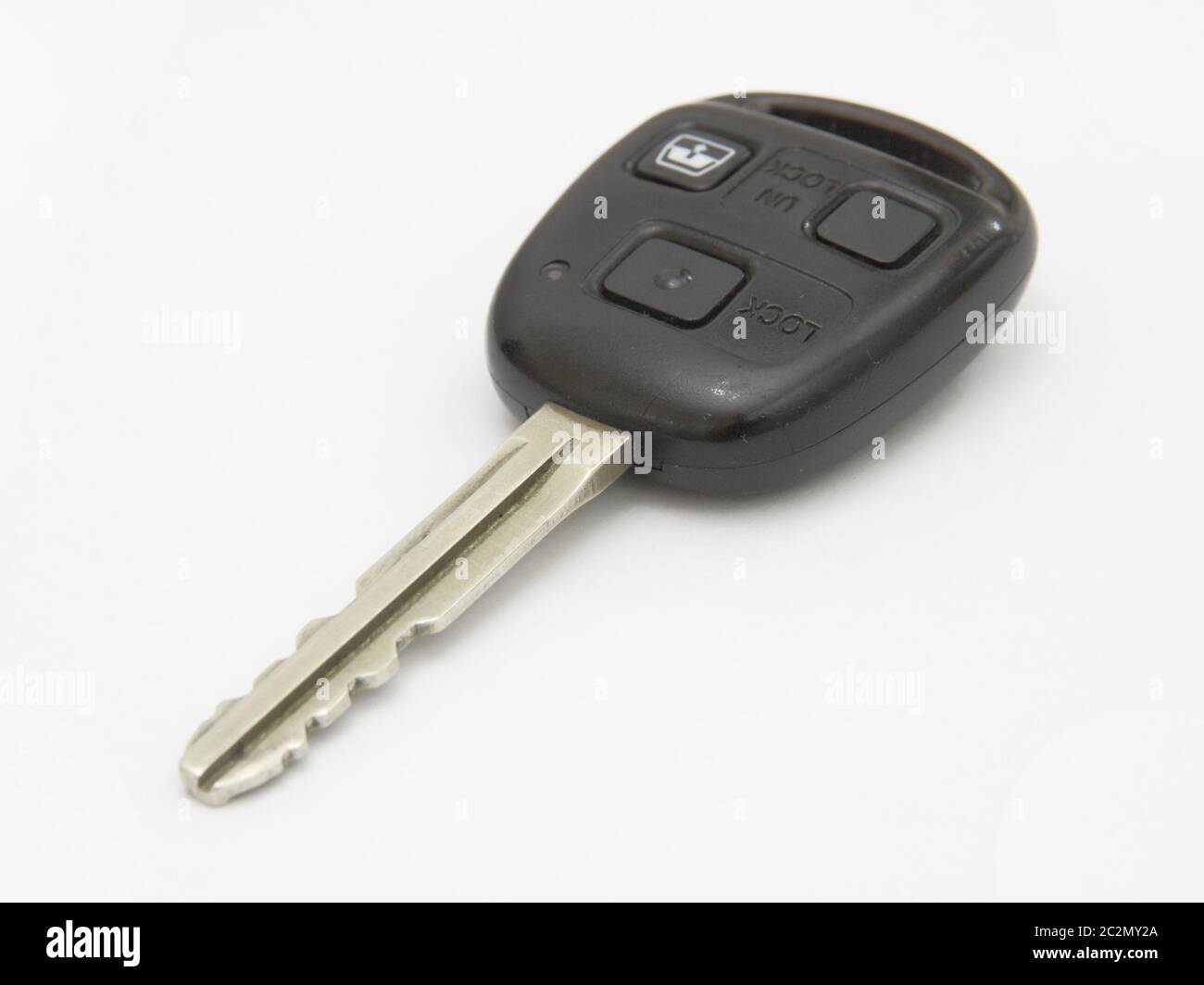 Car key, object isolated on white background Stock Photo - Alamy