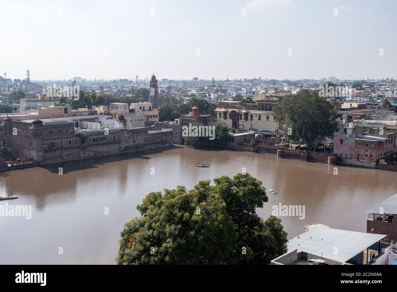 gulab sagar talab lake in jodhpur in the morning. Jodhpur, India Stock ...
