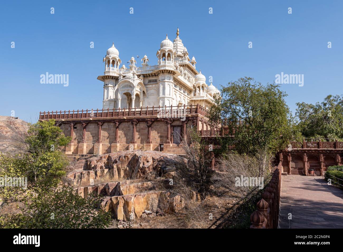 jaswant thada is a cenotaph located in Jodhpur and serves as the ...