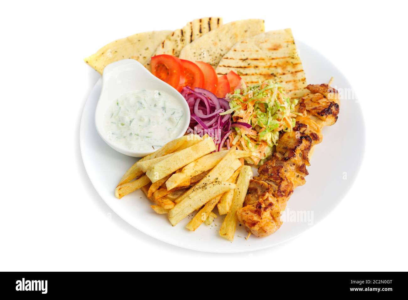 Fast food healthy food Cut Out Stock Images & Pictures - Alamy