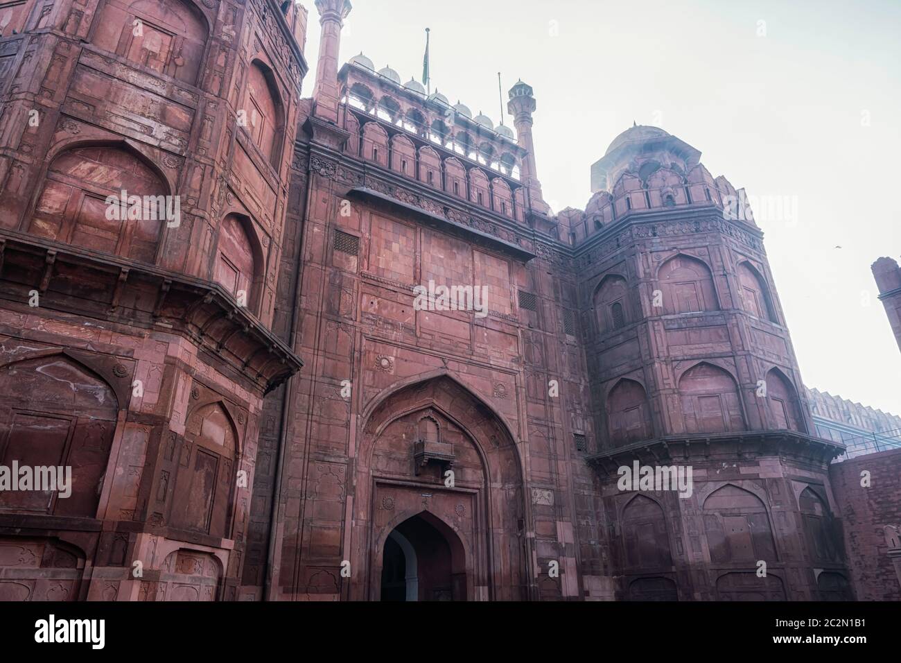 Red Fort At Sunrise