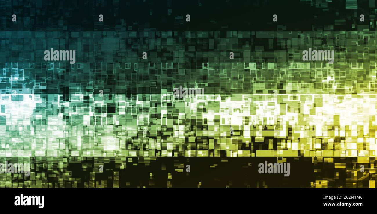 Dynamic Technology and Automated System of the Future Stock Photo - Alamy