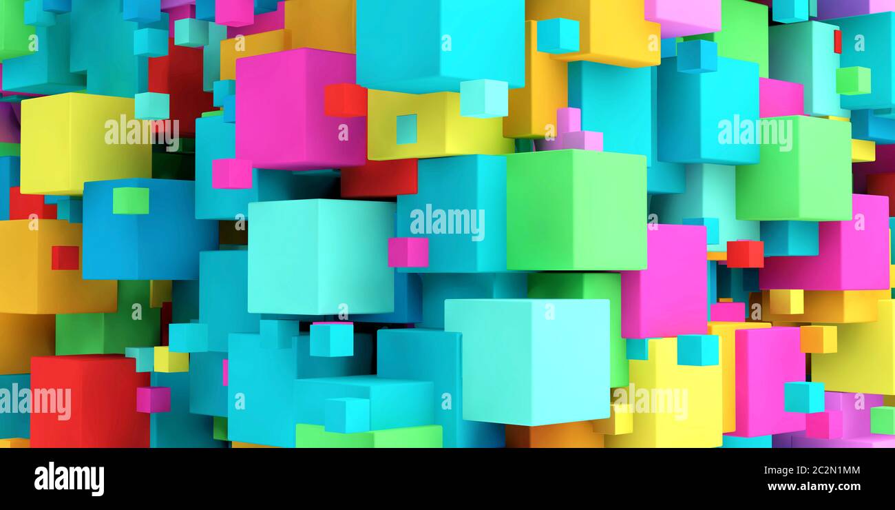 Pixel Fun Background for Gaming or Technology Stock Photo - Alamy