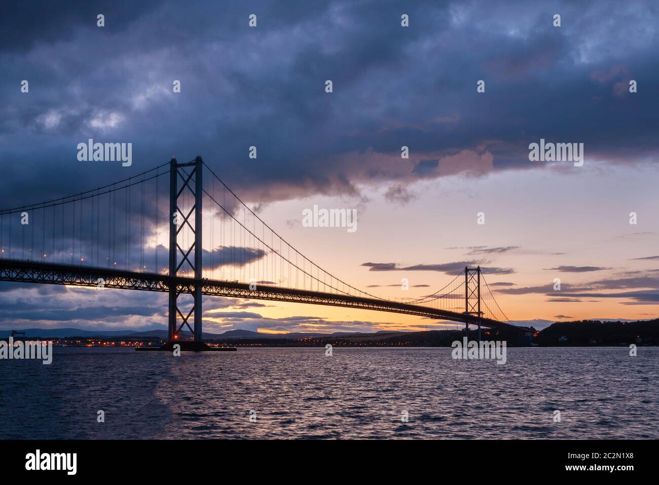 Forth Road Bridge near Edinburgh, Scotland Stock Photo - Alamy