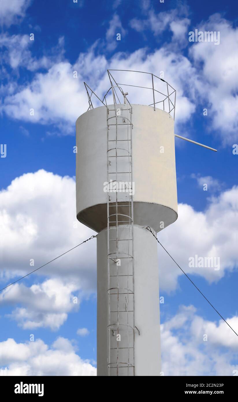 Damaged water tower hi-res stock photography and images - Alamy