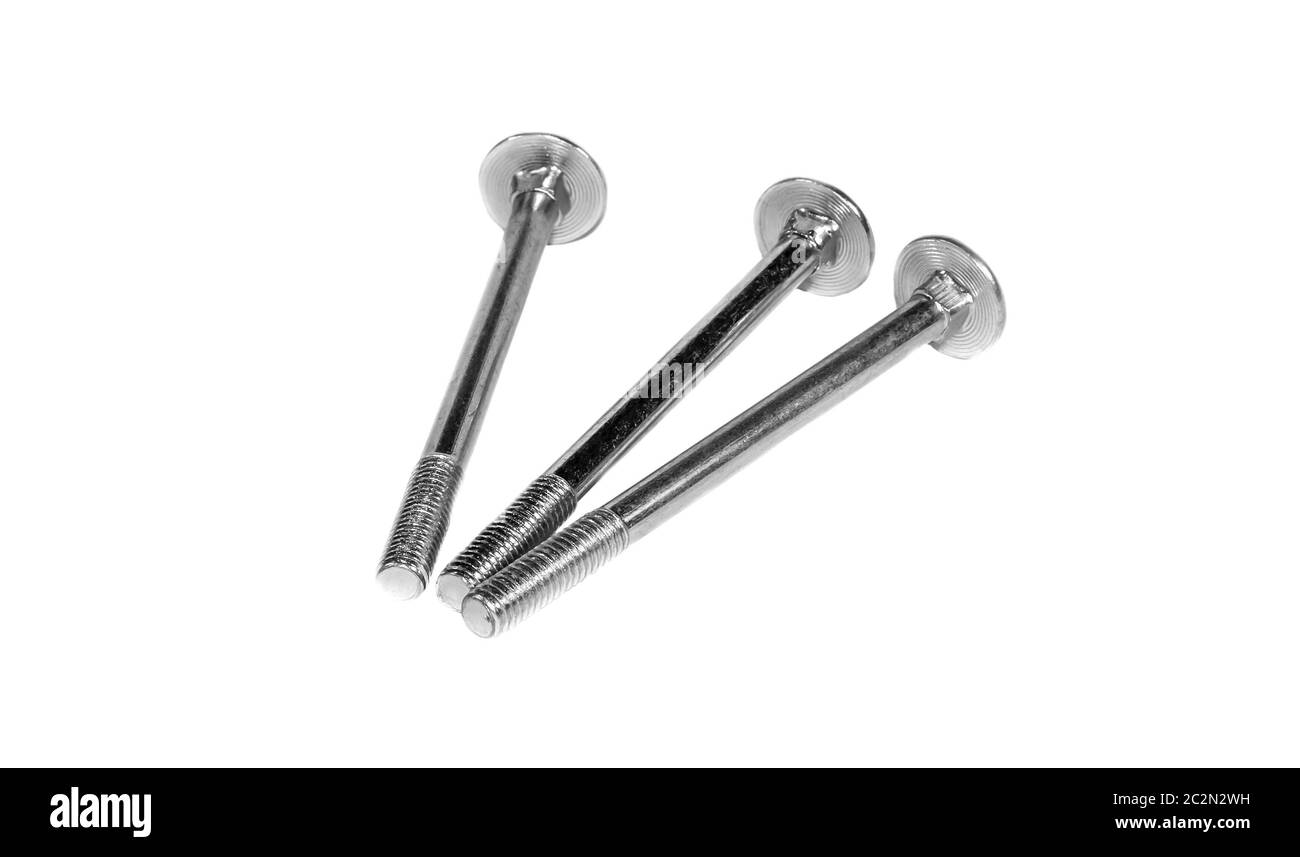 Three mounting bolts Stock Photo - Alamy
