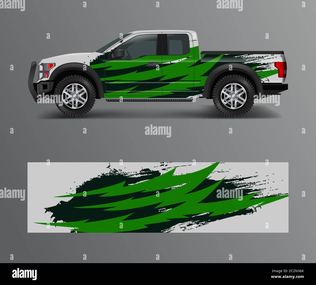 Truck and car graphic background wrap and vinyl sticker design vector ...