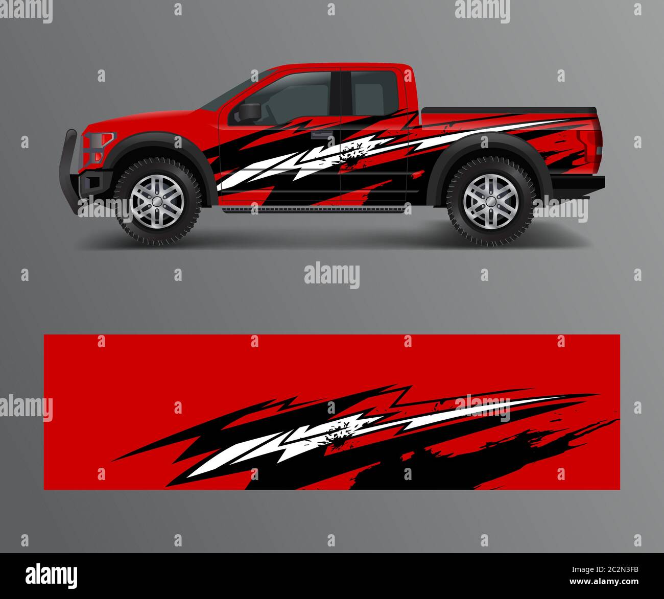 abstract Racing graphic background vector for offroad vehicle wrap ...