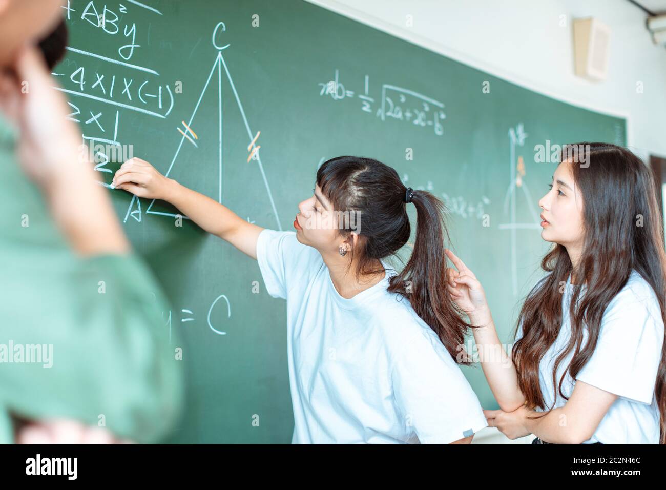 Mathematical equation woman hi-res stock photography and images - Alamy