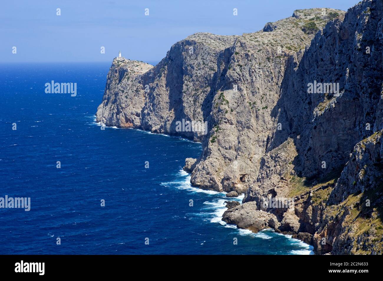 Cape formentor in the coast of mallorca, spain Stock Photo - Alamy