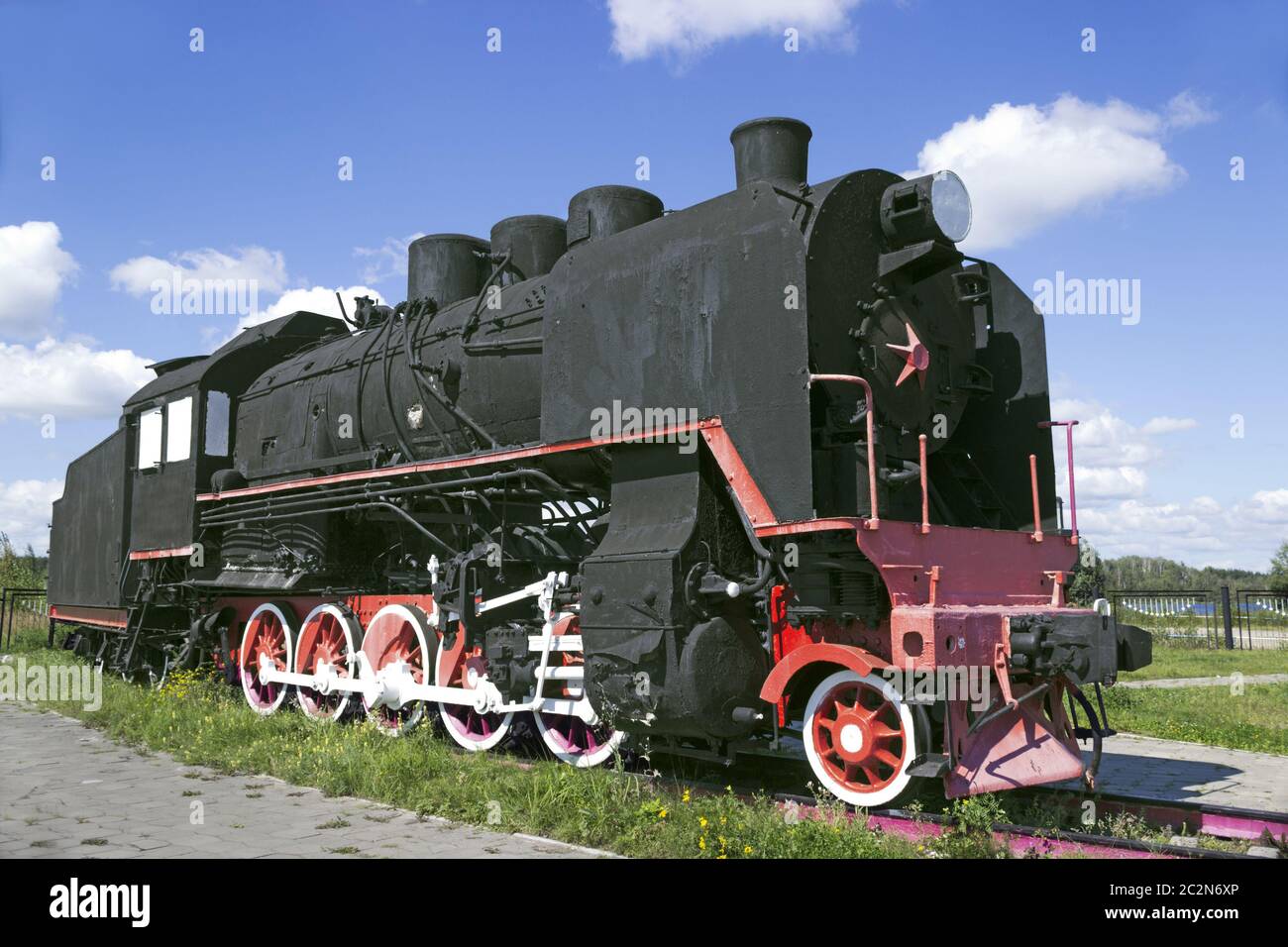 Soviet locomotive hi-res stock photography and images - Alamy