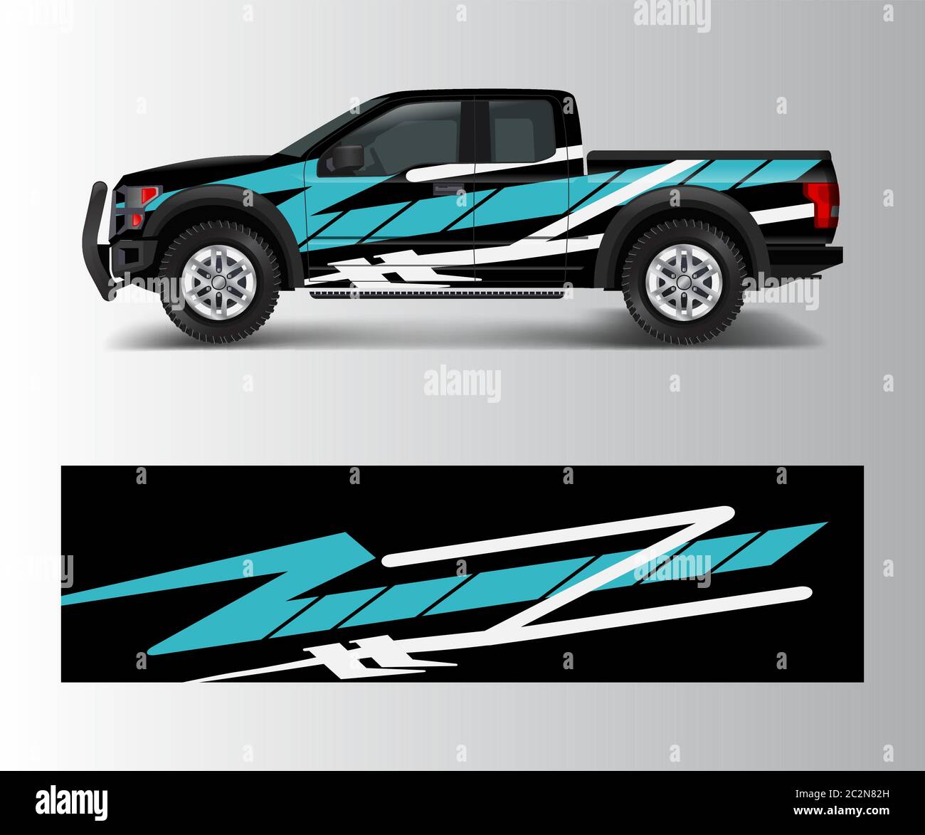 abstract Racing graphic background vector for offroad vehicle wrap ...