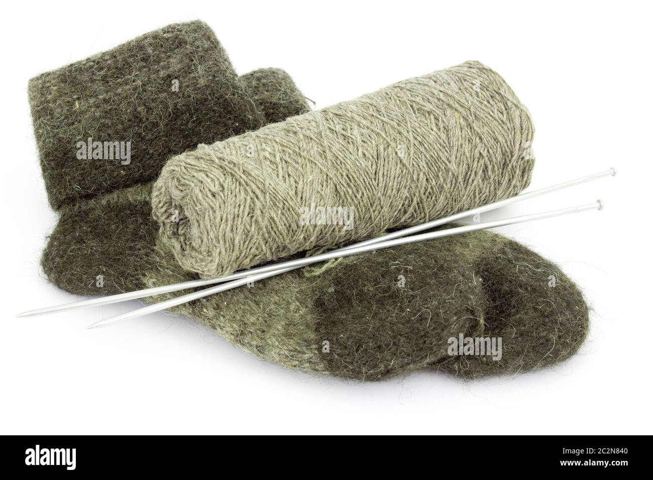 Socks made from wool Stock Photo - Alamy