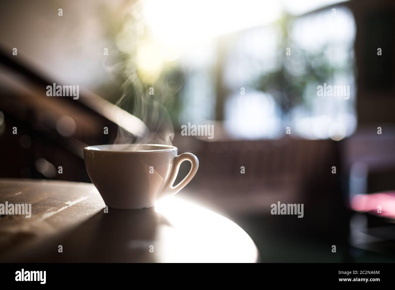 Steamy cappuccino in coffee hi-res stock photography and images - Alamy