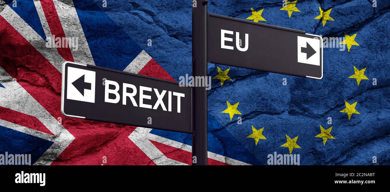 Vote for United Kingdom exit concept Stock Photo - Alamy