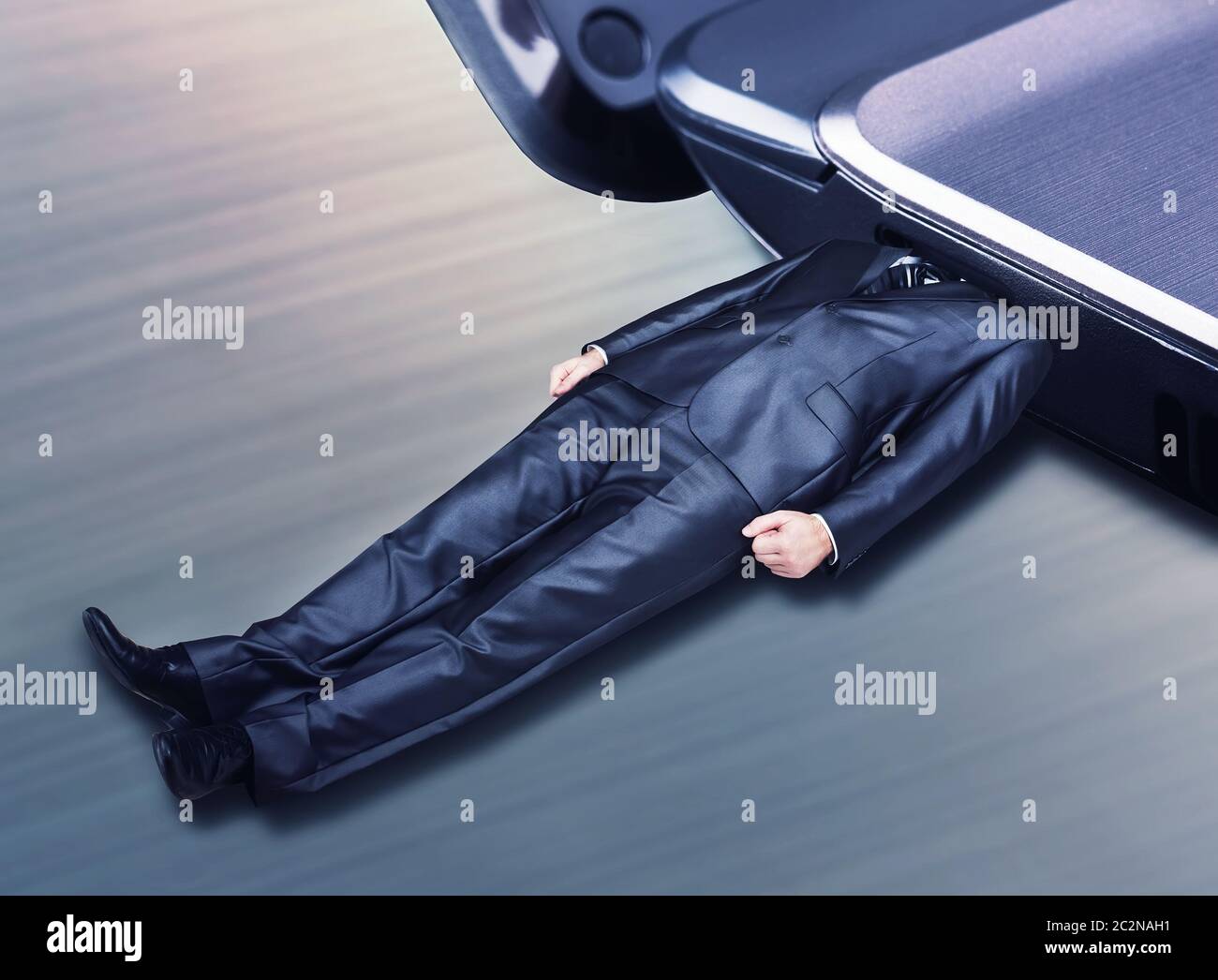 Man plugged into the laptop as a flash drive Stock Photo - Alamy