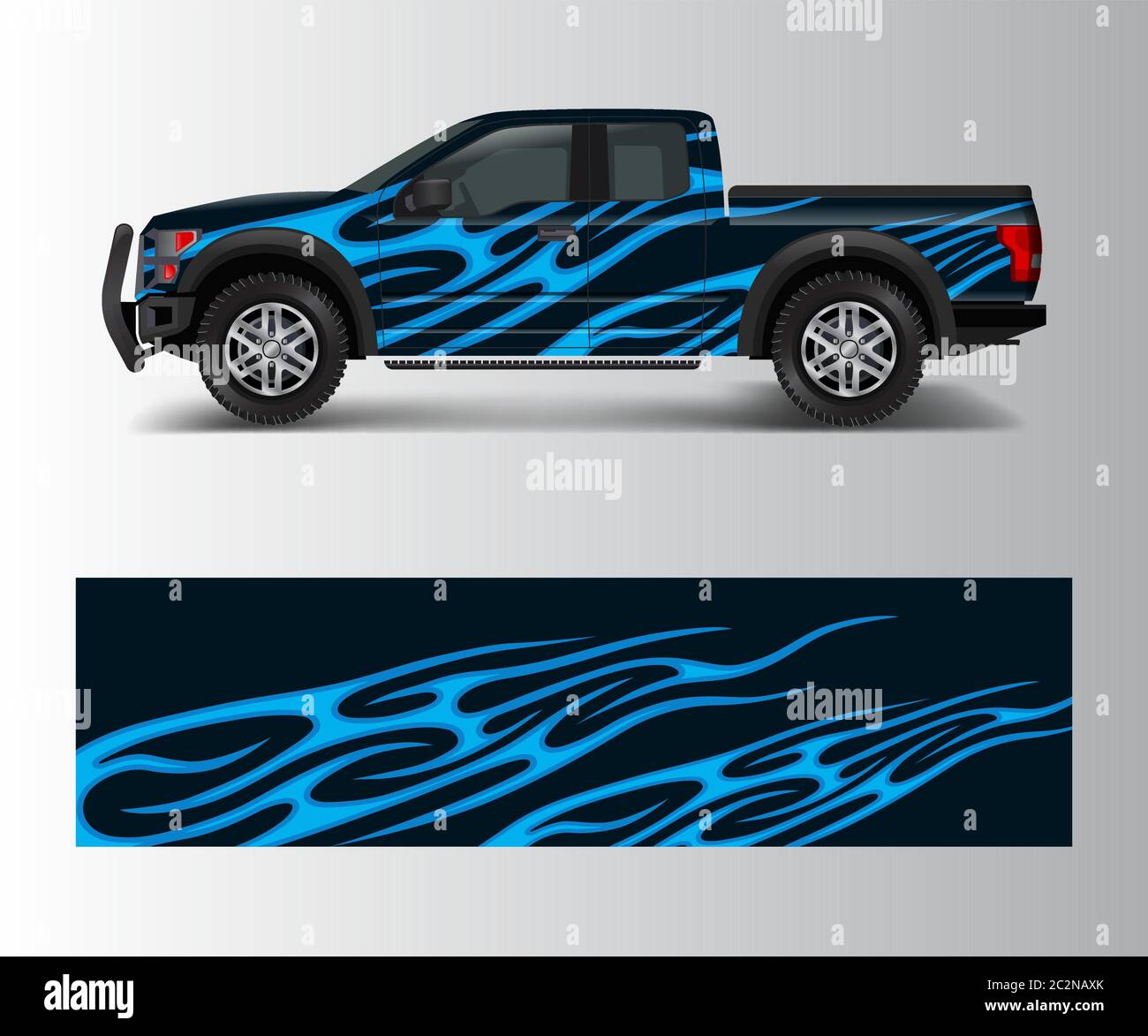 abstract Racing graphic background vector for offroad vehicle wrap ...