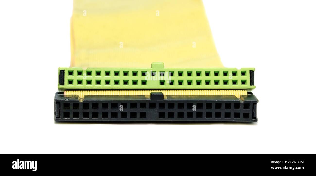 Connecting cable and adapters Stock Photo - Alamy