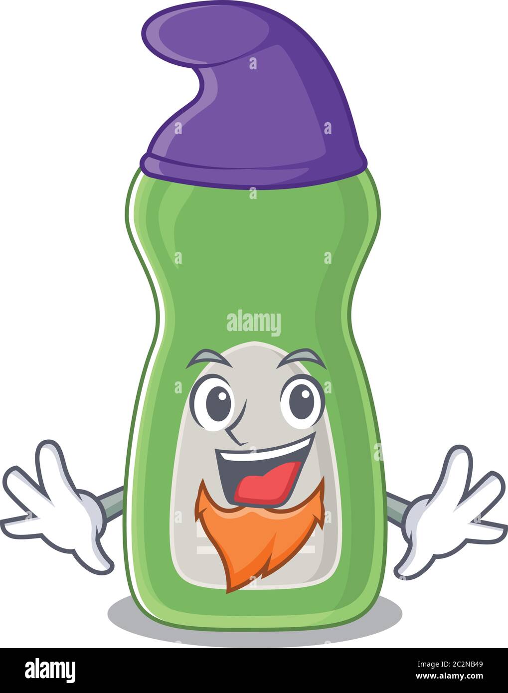 A gorgeous cartoon design of dishwashing liquid as an Elf fairytale ...
