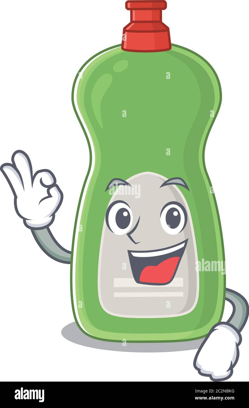 Liquid detergent finger Stock Vector Images - Alamy