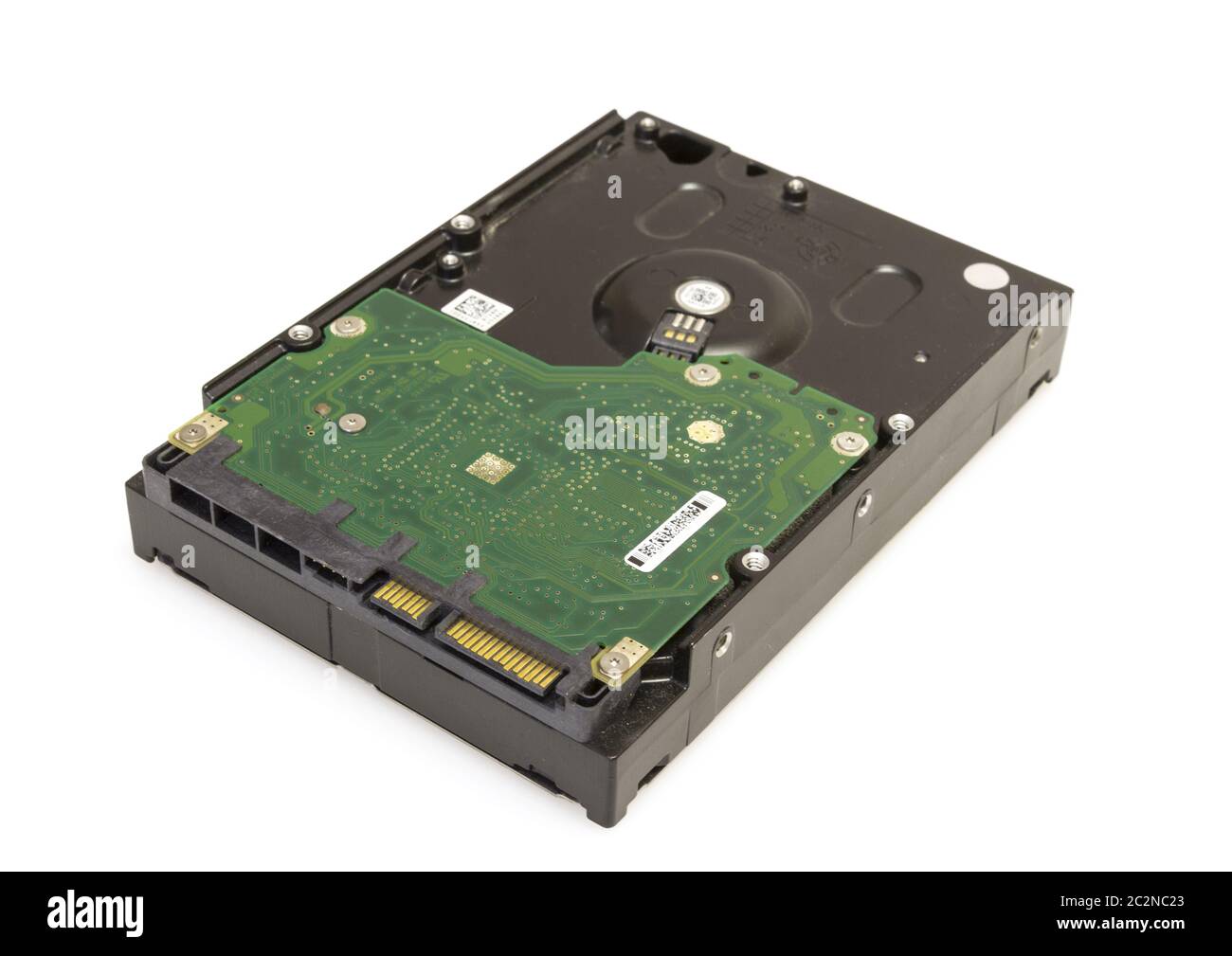 Hard disk drive HDD isolated on white background Stock Photo - Alamy