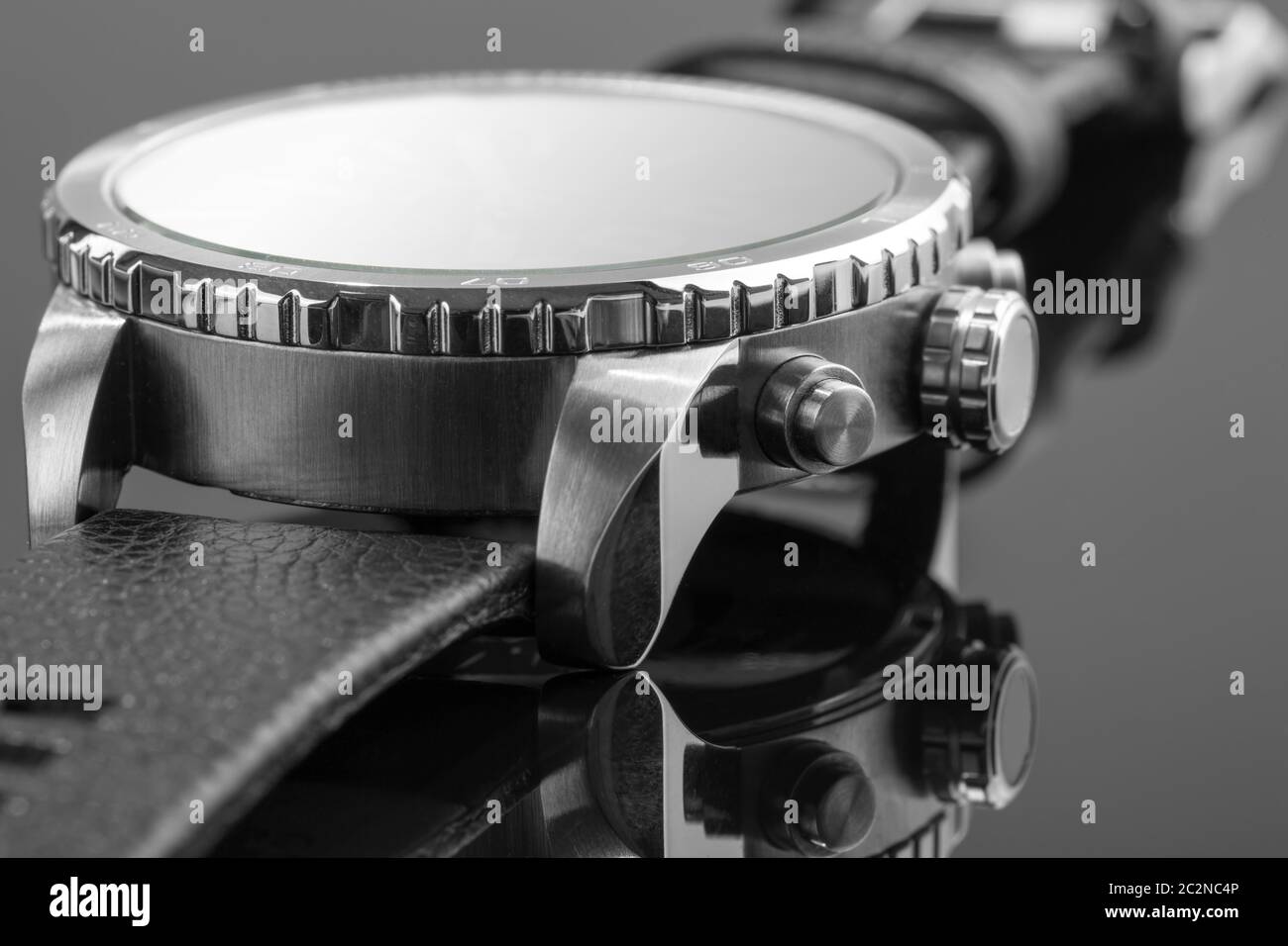 Macro view of expensive watch Stock Photo - Alamy