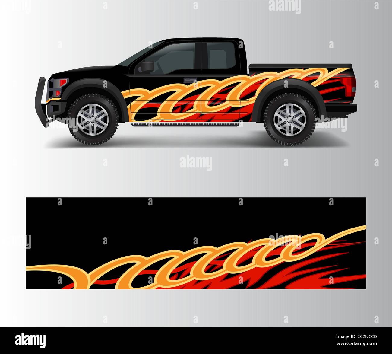 abstract Racing graphic background vector for offroad vehicle wrap ...