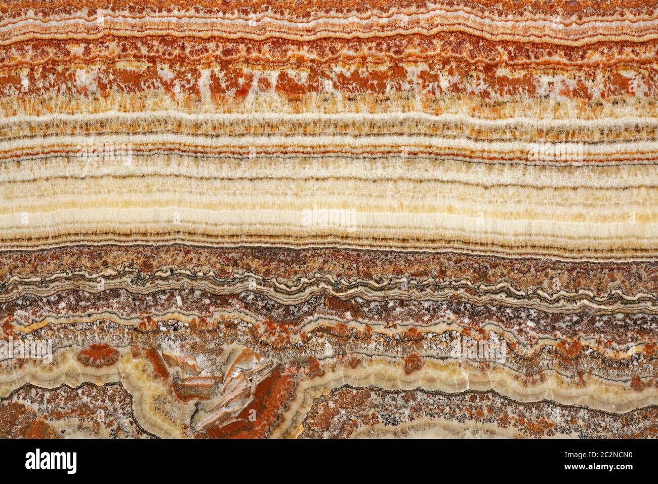 Cross Section of Marble Sedimentary Layers Decor Stock Photo - Alamy