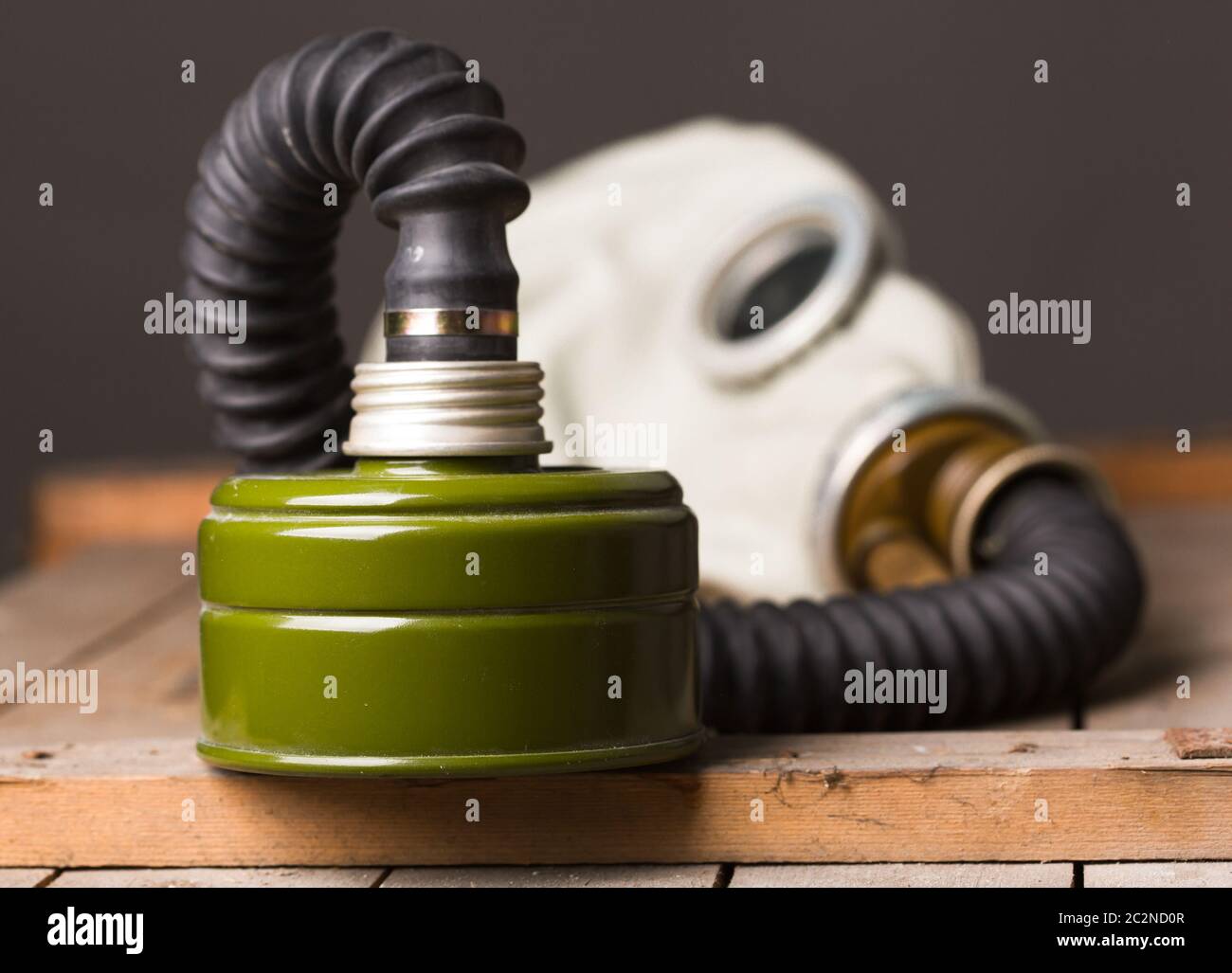 Image of head with gas mask hi-res stock photography and images - Alamy