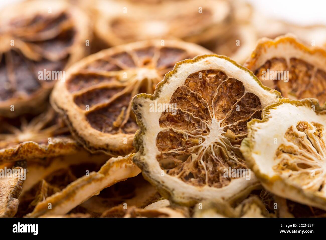 Pile of dried lime slices Stock Photo - Alamy
