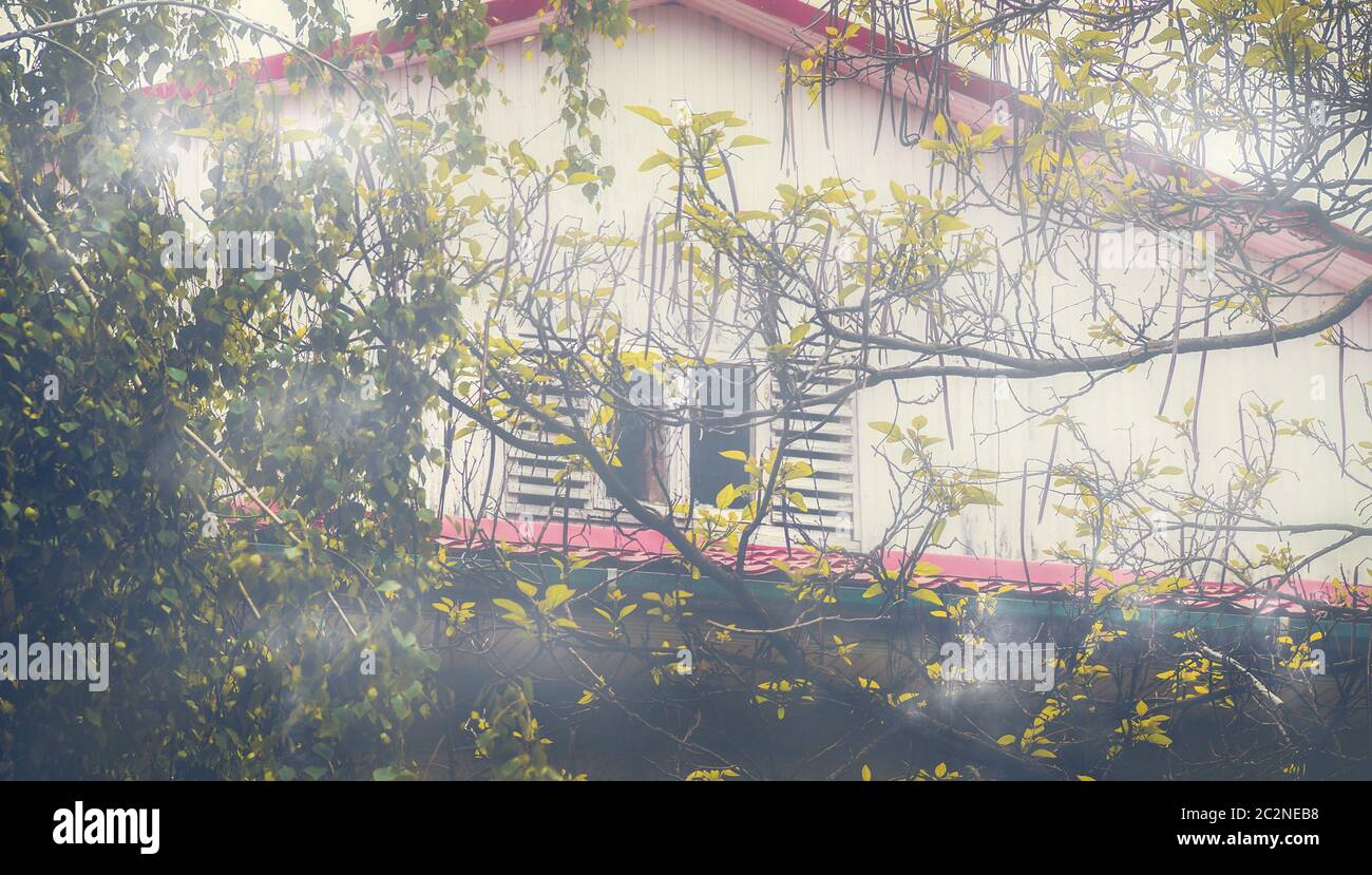 Misty house hi-res stock photography and images - Alamy