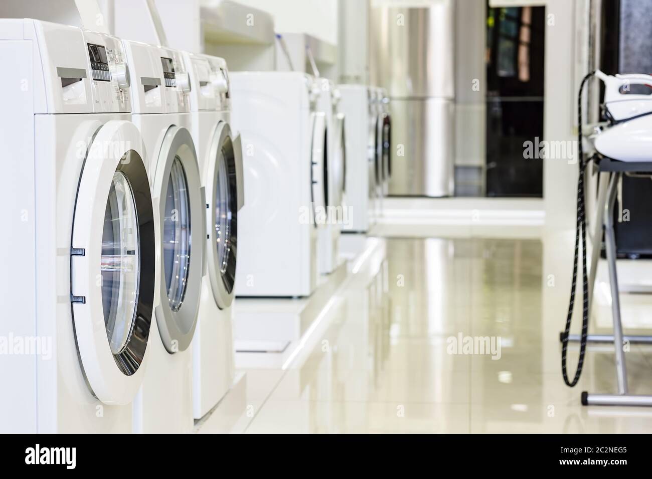 Modern washing machines hi-res stock photography and images - Alamy