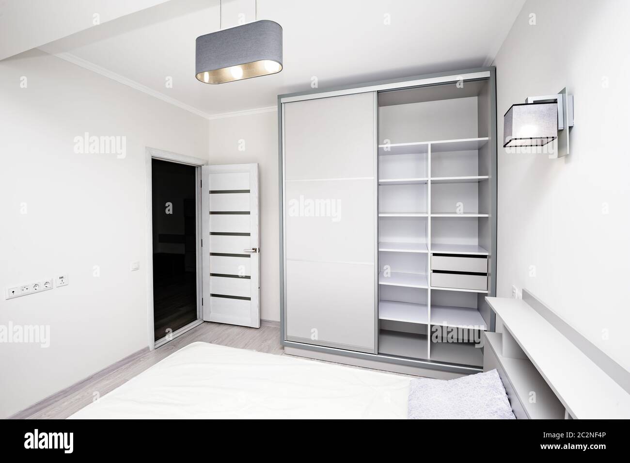 Simple bedroom design hi-res stock photography and images - Alamy