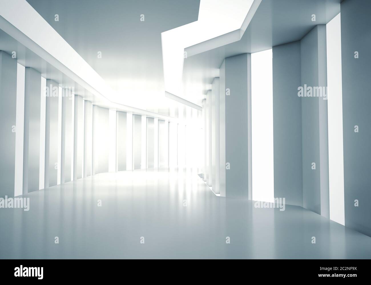 Abstract 3d object corridor light hi-res stock photography and images ...
