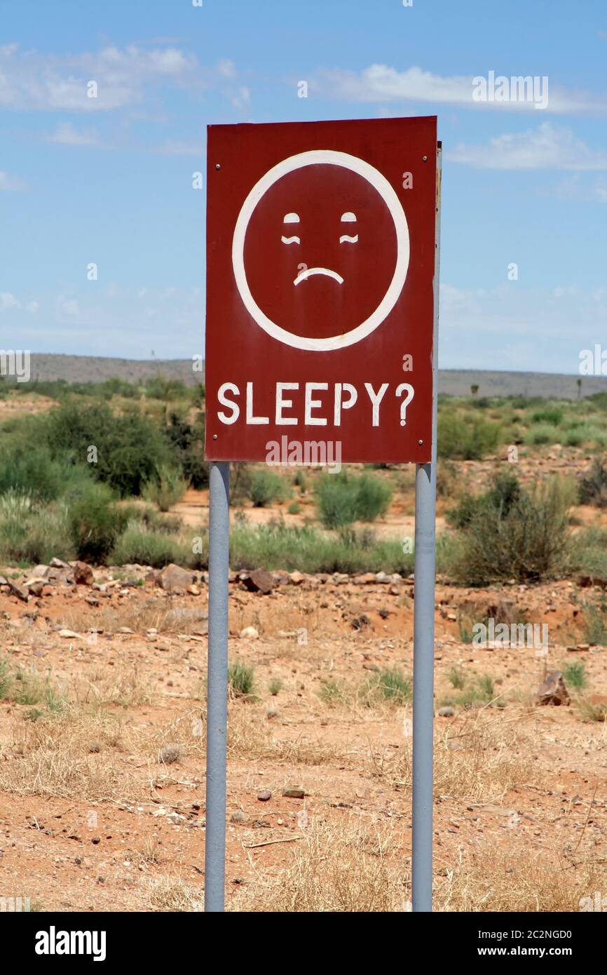 Signs in Namibia. 009 Stock Photo - Alamy