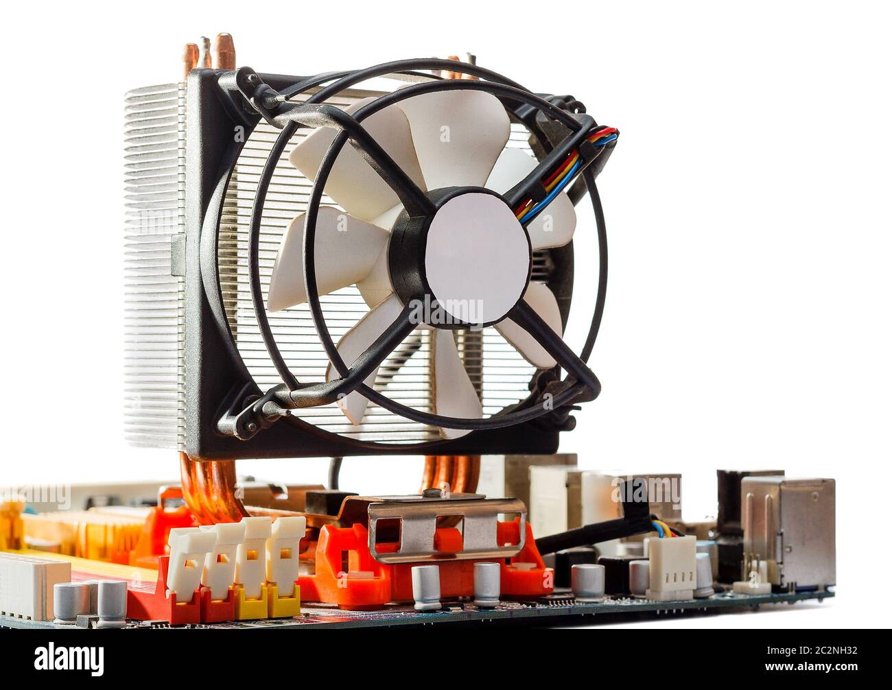 The motherboard of a modern computer Stock Photo - Alamy