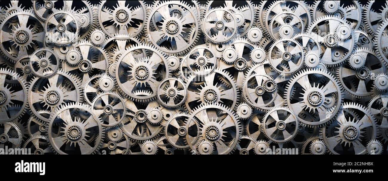 Parts industrial machines closeup metal hi-res stock photography and images - Alamy