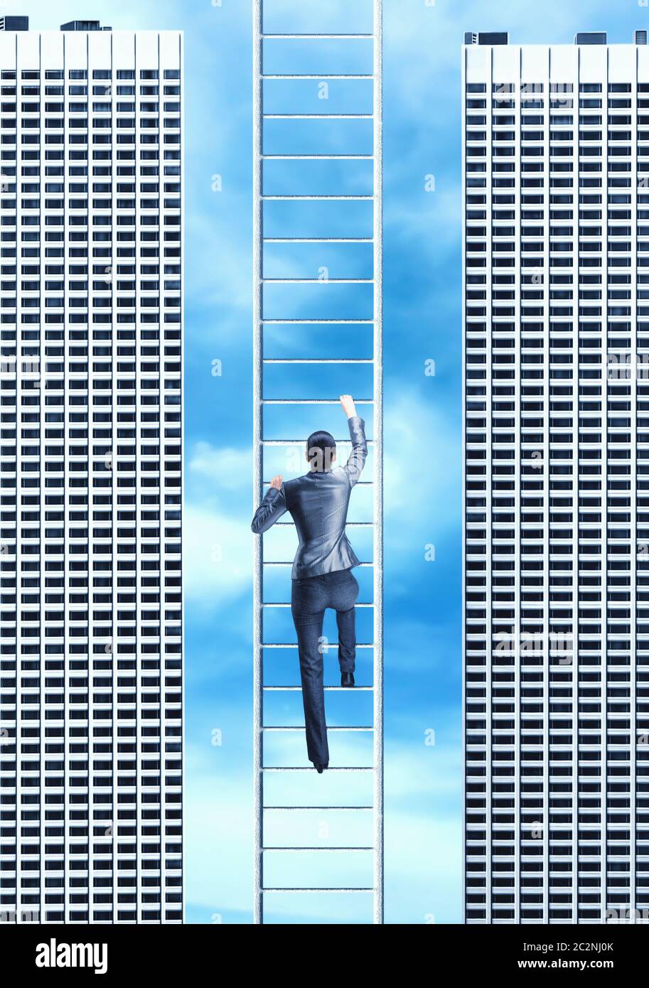 Climbing skyscrapers hi-res stock photography and images - Alamy
