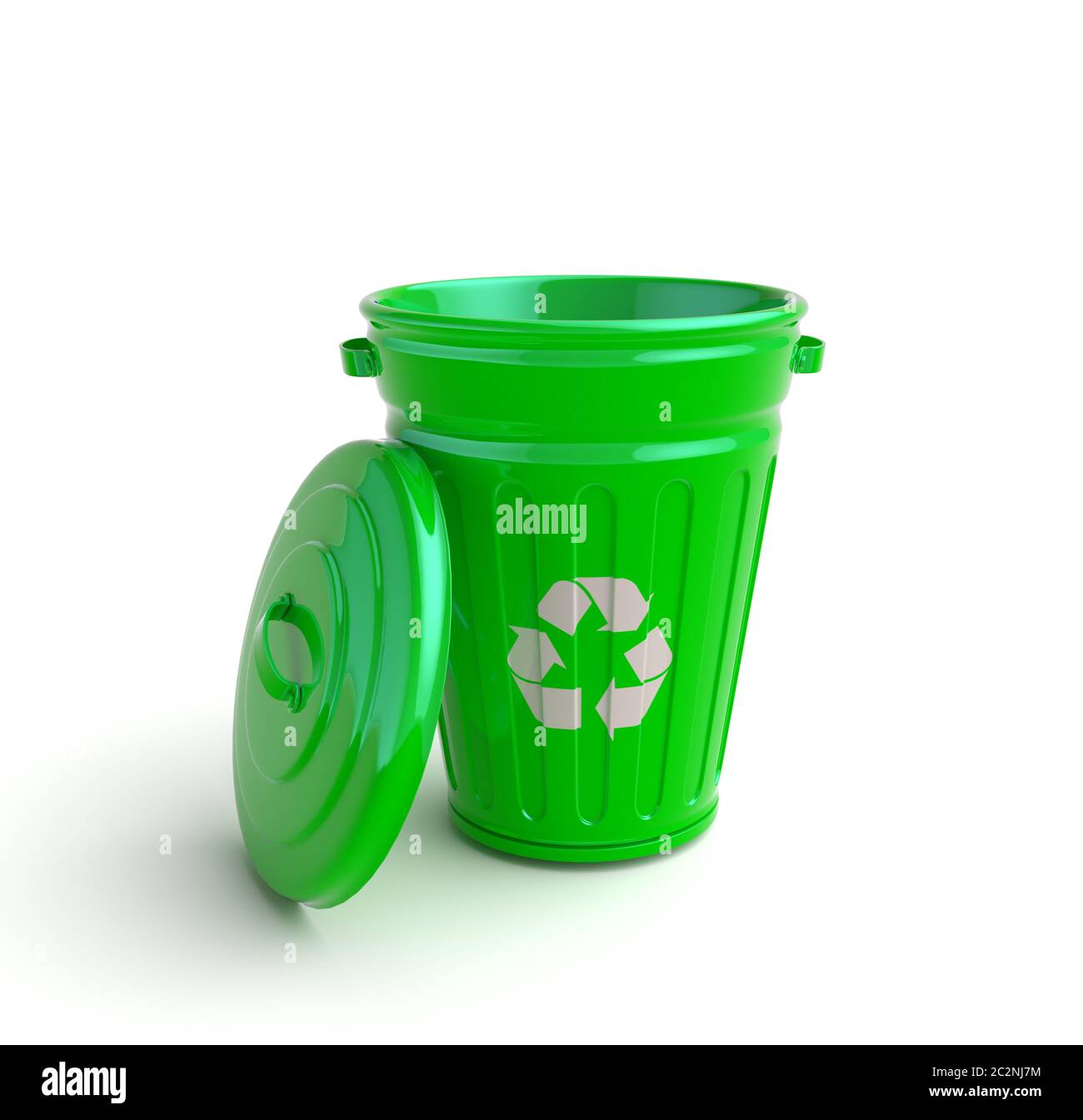 Garbage can Cut Out Stock Images & Pictures - Alamy