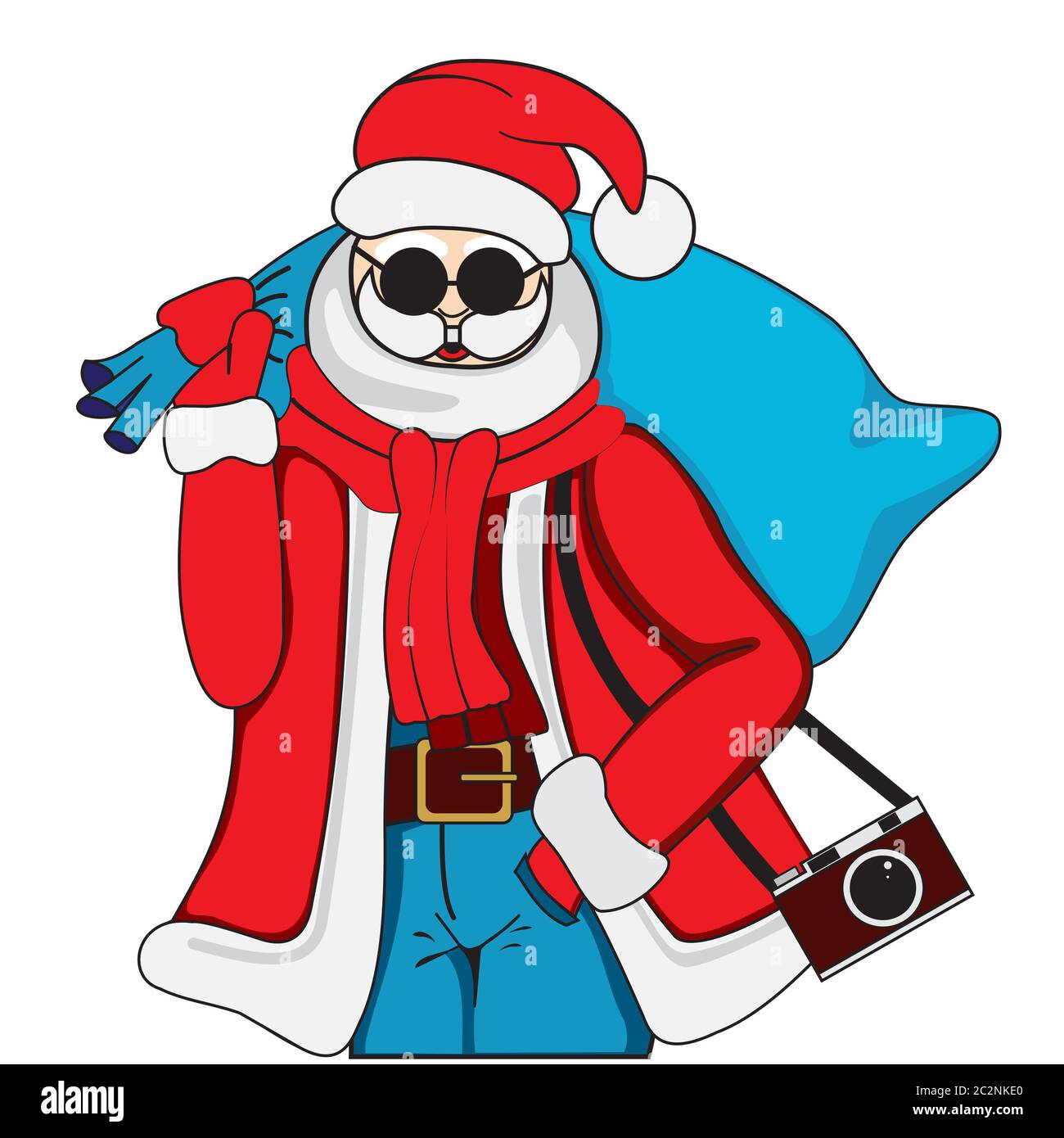 Modern santa claus hi-res stock photography and images - Alamy