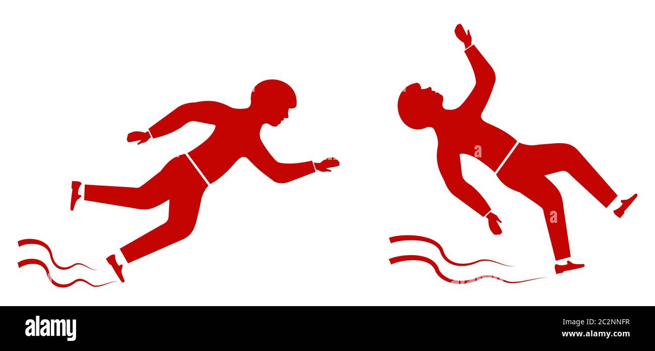 Falling Man Pictogram High Resolution Stock Photography and Images - Alamy