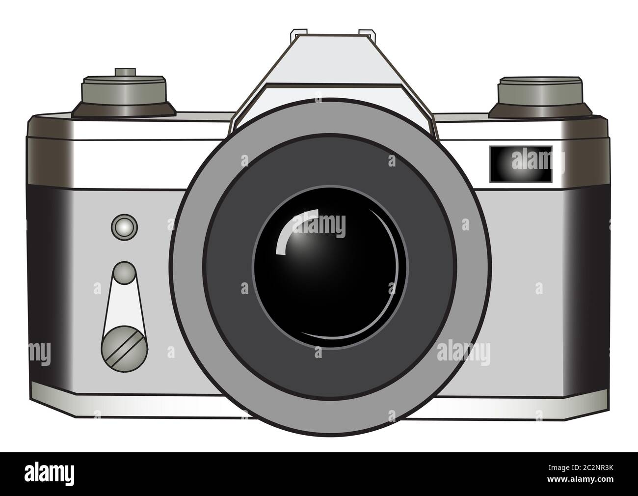 Classic SLR photo camera Stock Photo - Alamy