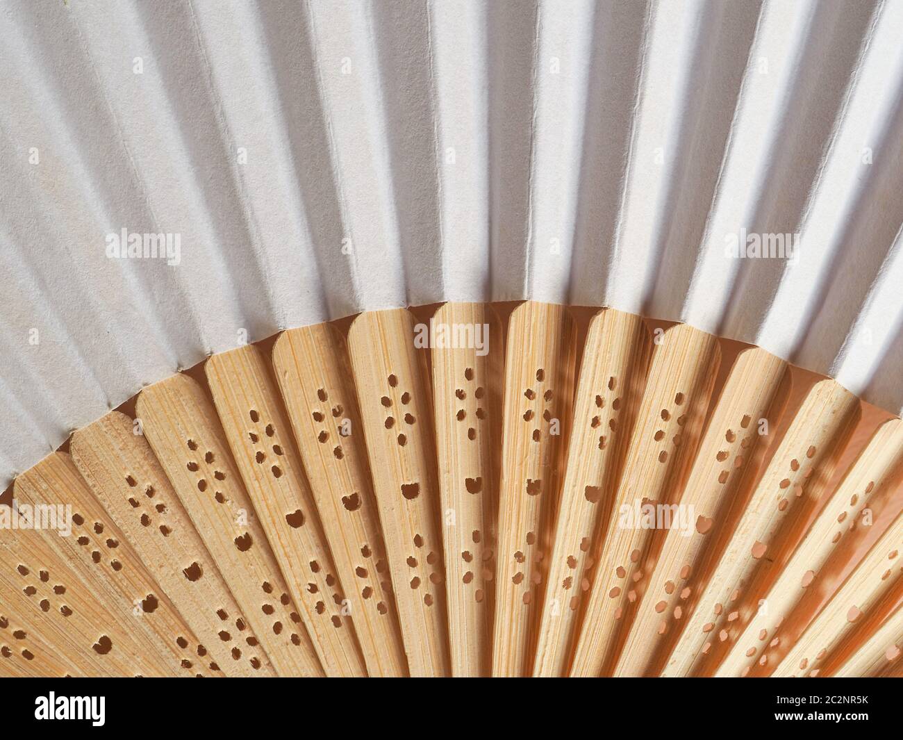 traditional Japanese foldable handheld fan (aka hand fan) made of ...